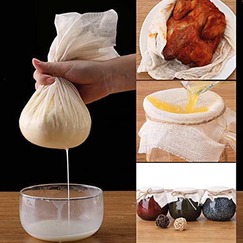 Yarnx Cheesecloth Grade 90, 9 sq. Ft. - 100% Unbleached Organic Cotton ...