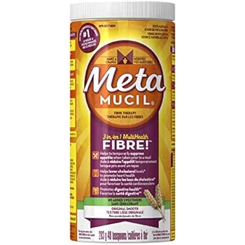 Amazon.com: METAMUCIL Powder with NO Added Sweetener, 283g: Health ...