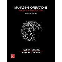 Managing Operations Across the Supply Chain: Swink, Morgan, Melnyk ...