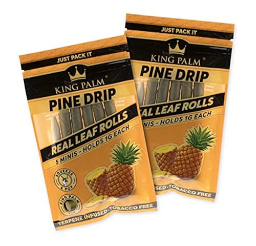 King Palm Mini Size Cones - (Squeeze & Pop Pre Rolls) - Natural Pre ...