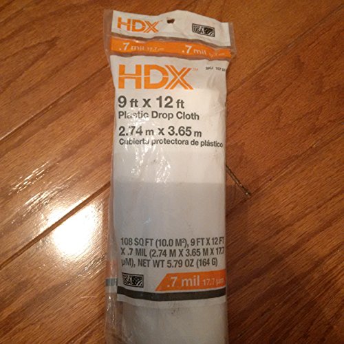 073257012751 UPC - Hdx Plastic Drop Cloth 9x12 | UPC Lookup