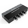 Amazon.com: Cubilux AM-K4 6.35mm Audio Mixer [Ultra-Low Noise, HiFi AMP ...