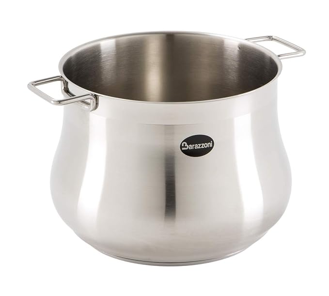 Barazzoni Tummy Pentola, Acciaio inox 18/10, Diametro cm 14, Litri 2,25 ...