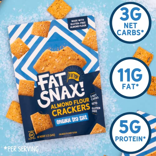 Fat Snax Almond Flour Crackers Nutrition Information at Martha Holt blog