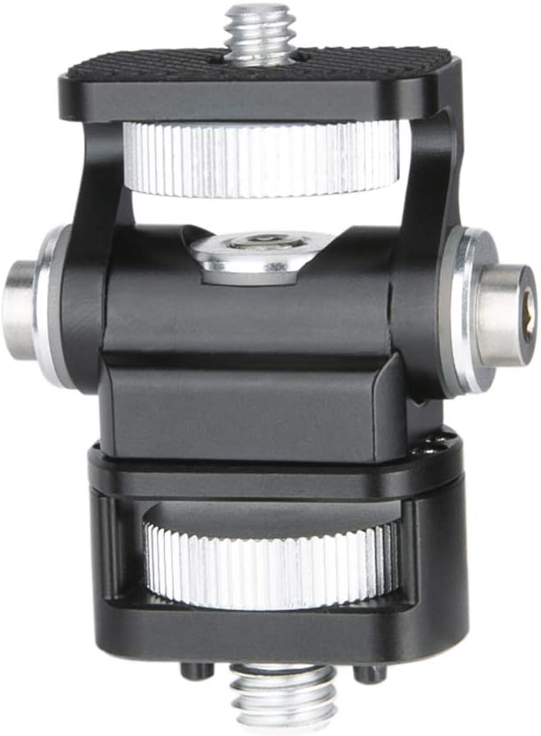 NICEYRIG DSLR Monitor Mount with 3/8” ARRI Standard, Tilt and Swivel ...