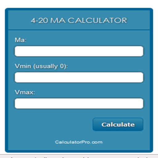 Amazon.com: Online 4-20 Ma Calculator: Appstore for Android