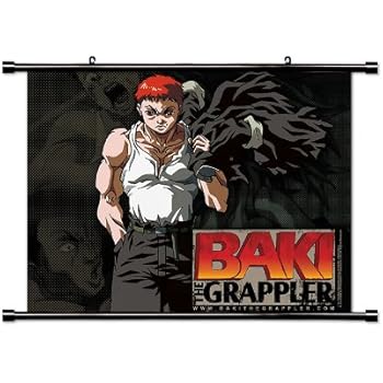 Amazon.com: Baki The Grappler Anime Fabric Wall Scroll Poster (16 x 48 ...