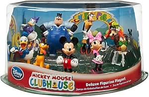 Amazon.com: Disney Store Mickey Mouse Clubhouse Play Set: Deluxe 9 Pc ...