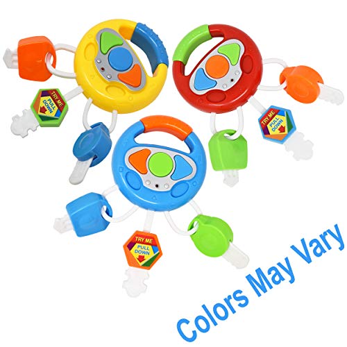 Play Keys for Baby – Musical Little Key Chain Smart Remote Key Toy for ...