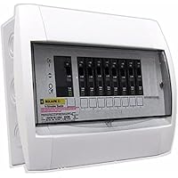 Square D by Schneider Electric, Centro de Carga QOX, Modelo: QOX208, 100a 1F, 3H, 120/240v ...