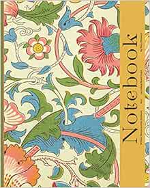 William Morris Notebook: Vintage Design College Ruled College Ruled ...