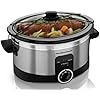Amazon.com: Hamilton Beach 33565 Simplicity 6-Quart Slow Cooker: Rice ...