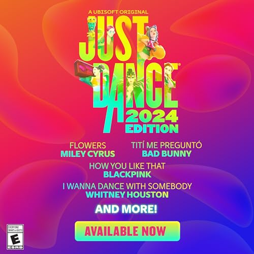 Just Dance 2024 Edition - Amazon Exclusive Bundle | Nintendo Switch (Code in Box & Ubisoft ...
