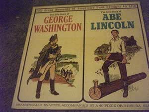 MERCURY STORYTELLER - George Washington-abe Lincoln Life Stories Vinyl ...