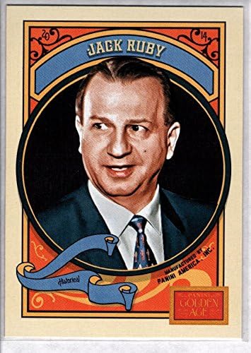 Amazon.com: JACK RUBY 2014 Panini Golden Age #85: Collectibles & Fine Art