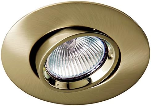 CristalRecord Recessed Ceiling Light Antique Gold – BigaMart