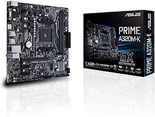 سعر ASUS PRIME A320M-K (AMD A320) AM4 uATX motherboard with LED ...