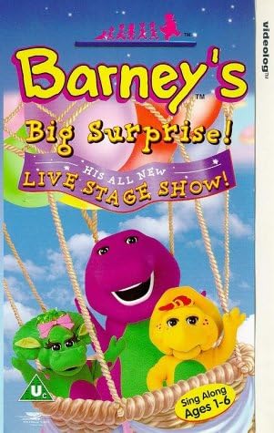 Barney: Barney's Big Surprise! His All New Live Stage Show [VHS ...