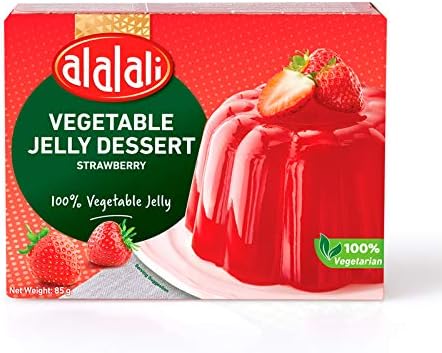 Al Alali Jelly Strawberry Gelatine Dessert, 85G - Pack of 1 price in ...