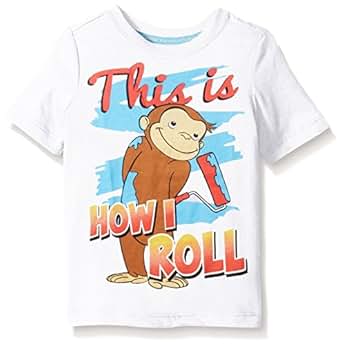 Amazon.com: Curious George Boys' Toddler Boys' Short Sleeve Graphic T ...