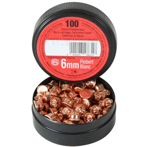 RWS RWS Knallpatronen Flobert 100 Pcs 6 MM rounds (free from 18 years ...