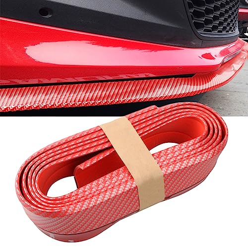 Car Front Bumper Protector Self-Adhesive Auto Splitter Body Spoiler ...