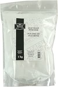 Royal Command Pure Dextrose Powder - 1kg (2.2lb) | Sugar Substitute ...
