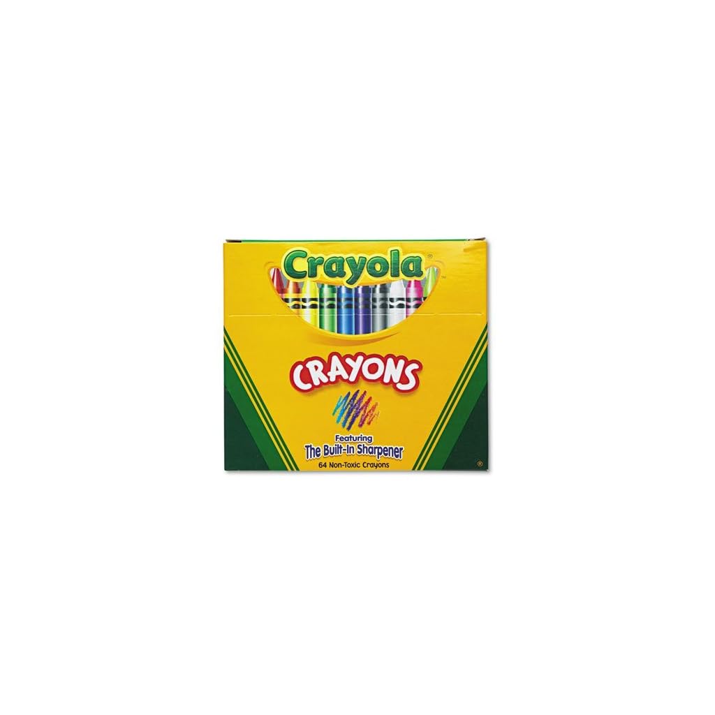 Classic Color Pack Crayons (64/Box) by Crayola - MasterBasser