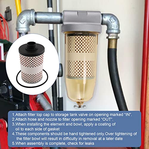 DICMIC 496-5 Fuel Tank Filter Element Replacement For Gasoline And ...