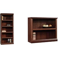 Amazon.com: Sauder Heritage Hill Library - Classic Cherry finish & 2 ...