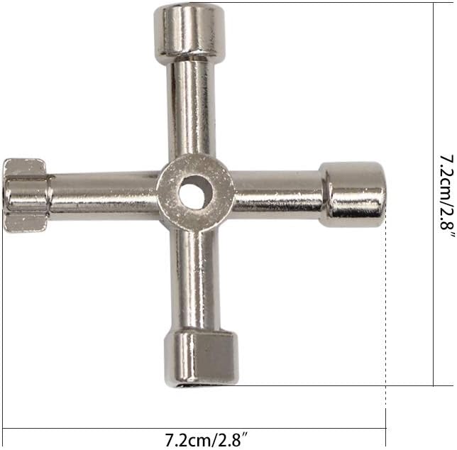 4 Ways Multi-Functional Utility Key for Electric Cupboard Radiator ...
