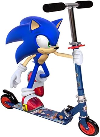 Sonic The Hedgehog Boy's Inline Scooter - Blue: Amazon.co.uk: Sports ...