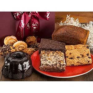 Amazon.com : Dulcet Gift Baskets Sumptuous Bakery Sampler of Sweets Gift Box including a ...