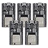 DWEII 5PCS ESP32-DevKitC Core Board ESP32 Development Board ESP32-WROOM-32U ESP32 WROOM-32 WLAN ...