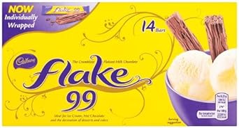Cadbury Flake 99s 14 Pack 114g: Amazon.co.uk: Grocery