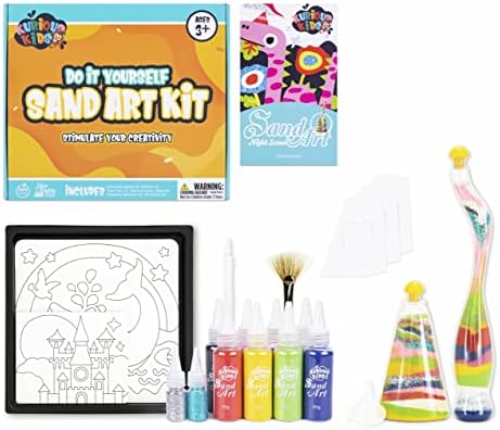 Sand Art Kit for Ages 3 to 10 - Everything Kids Need for Fun DIY Crafts ...