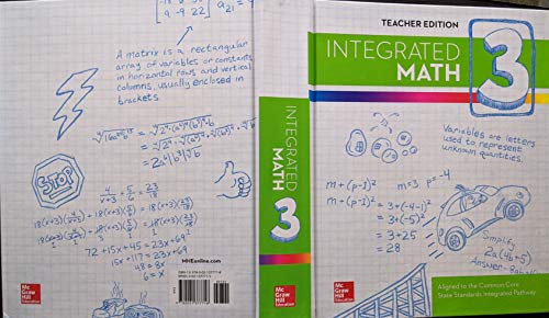 Integrated Math, Course 3, Teacher Edition: CAÑAL DE LEON (Dir ...