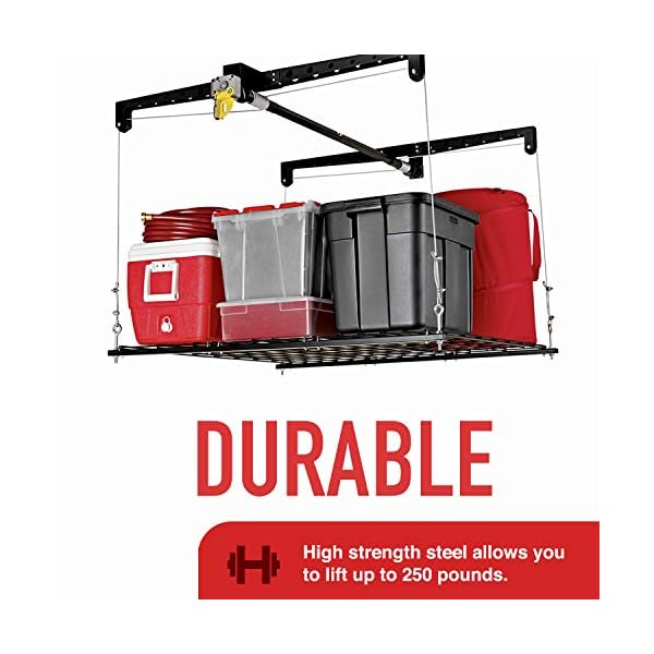 Racor - PHL-R, Garage Ceiling Storage Rack Lift - The Best Winch