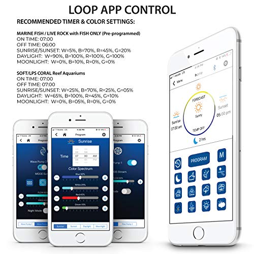 Current USA Orbit Marine LED Reef Aquarium Light | Wireless Light and ...