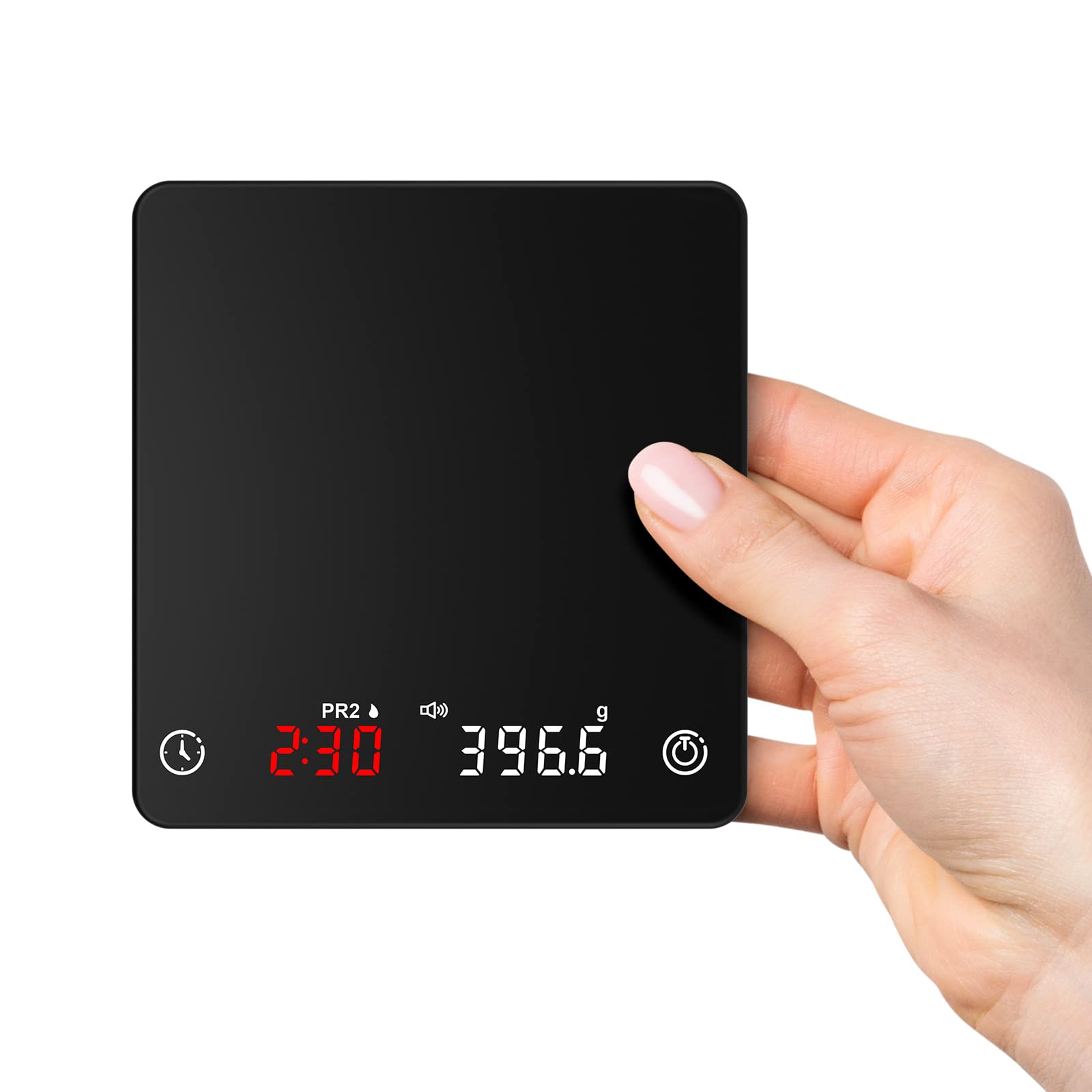 Coffee Scale, Espresso Scale,Weigh Digital Coffee Scale with Timer, 2kg ...