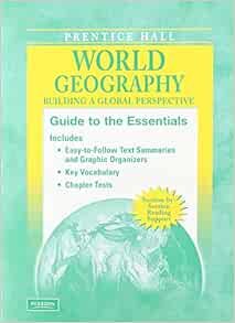 Amazon.com: WORLD GEOGRAPHY C2009 GUIDE TO THE ESSENTIALS ...
