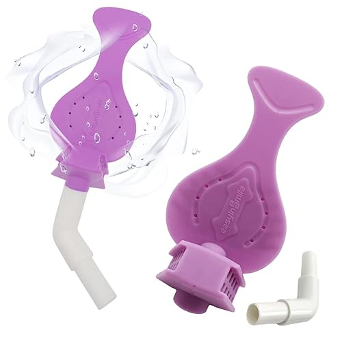 SNAWOP Dental Bite Blocks 2PCS Silicone Mouth Prop Saliva Ejector ...