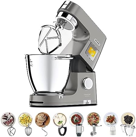 KENWOOD Stand Mixer Metal Body Kitchen Machine TITANIUM CHEF PATISSIER ...