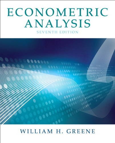 Econometric Analysis (7th Edition): 9780131395381: Economics Books ...