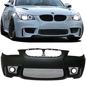 Amazon.com: Front Bumper Cover Fits 2004-2010 BMW E60 5-series | 1M ...