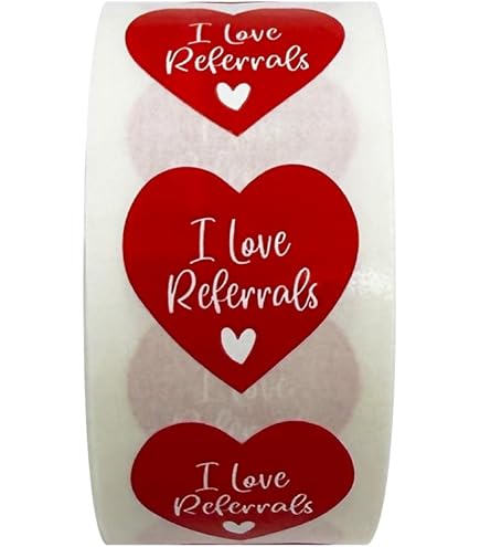 I Love Referrals Stickers Sticker.com