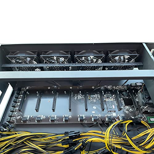 AISURIX 8 GPU Mining Rig Frame, Cryptocurrency Mining Machine System ...