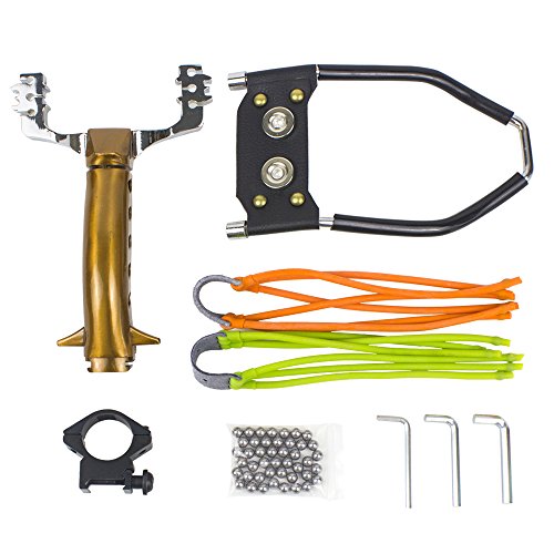 Professional Slingshot Wisdoman Stainless Steel Outdoor Hunting Sling ...