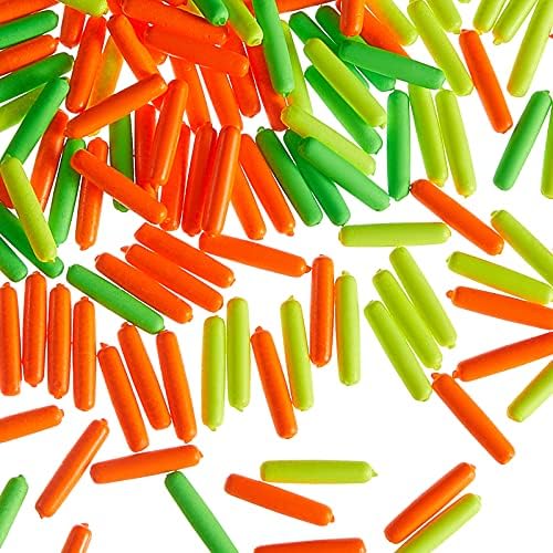 Sumind 200 Pieces Fishing Foam Float Fishing Rig Float Cigar Float Foam ...