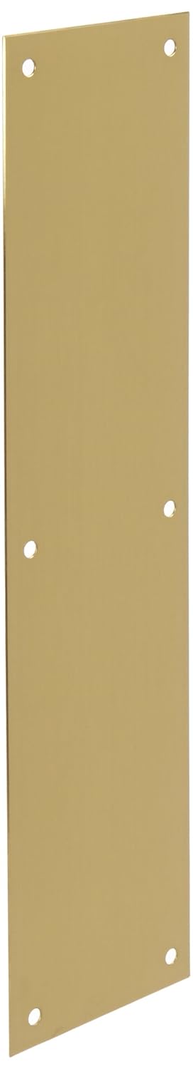 Amazon.com: Rockwood 70C.4 Brass Standard Push Plate, Four Beveled ...